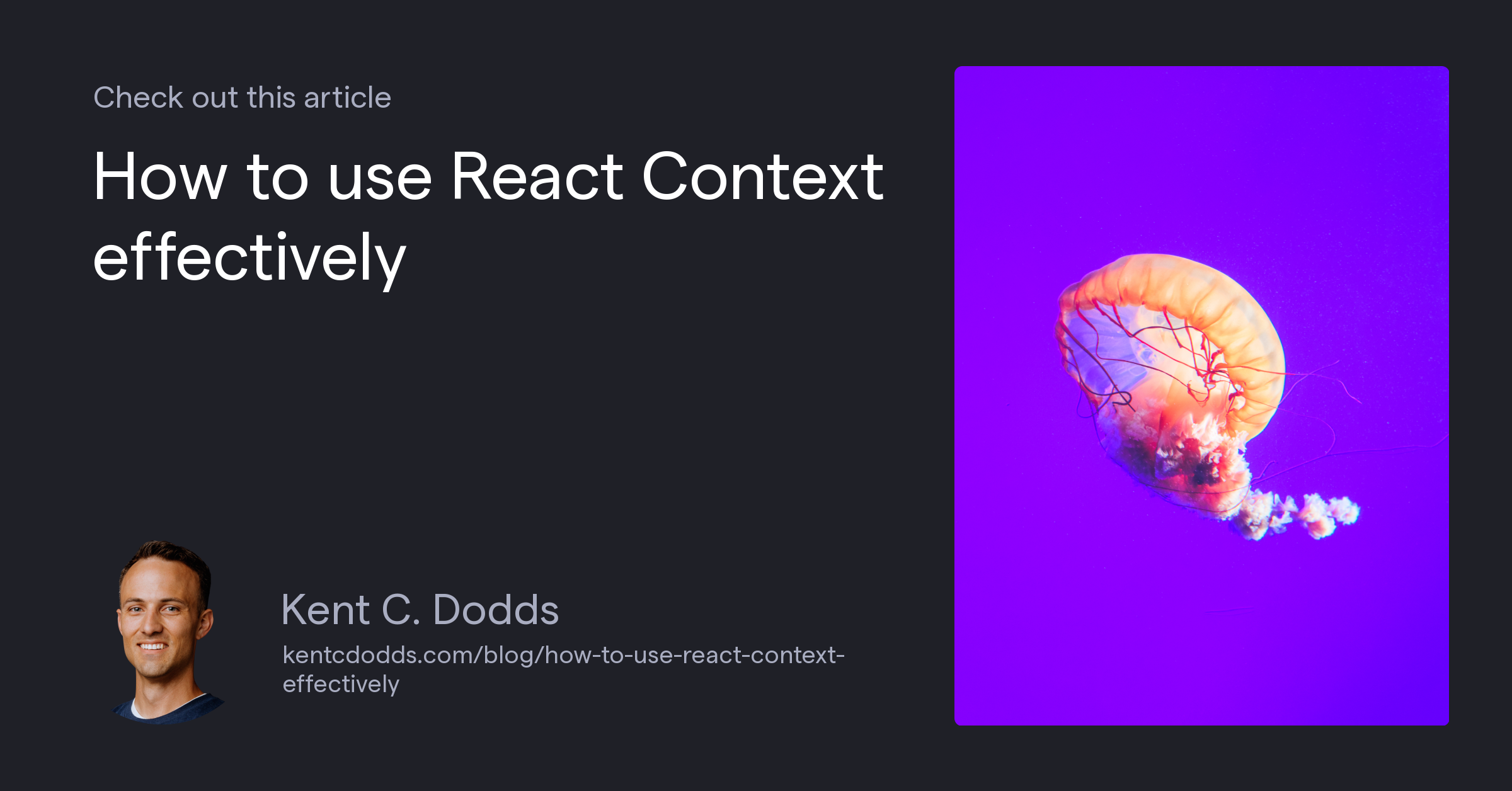 How to use React Context effectively How to use React Context effectively